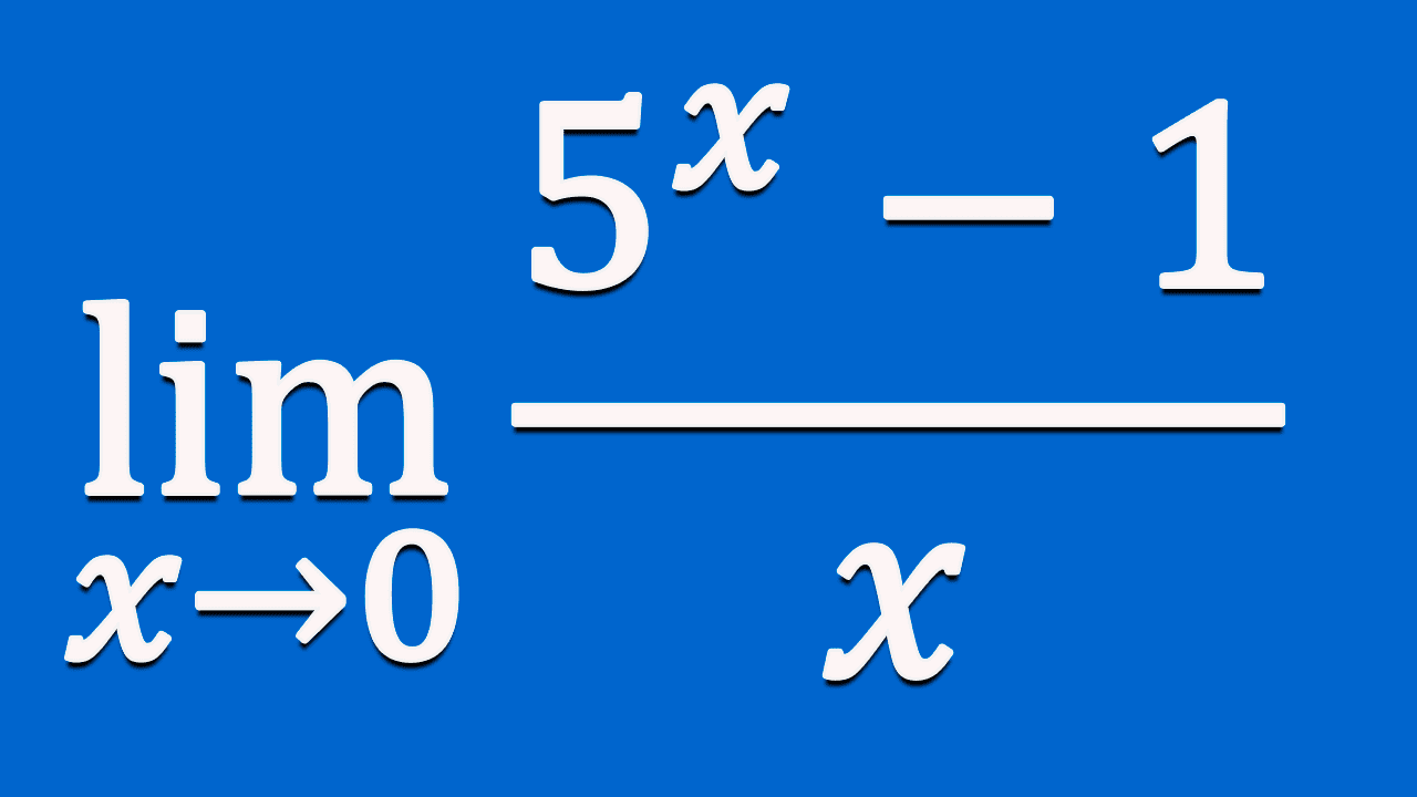 Limite de exponencial em base diferente do e - Educacional Plenus